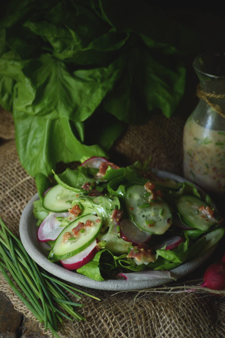 Low-Carb Bacon Vinaigrette Recipe - Simply So Healthy