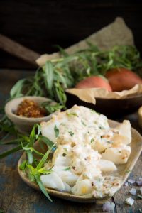 Sautéed Fish with Mustard Tarragon Cream Sauce - Simply So Healthy