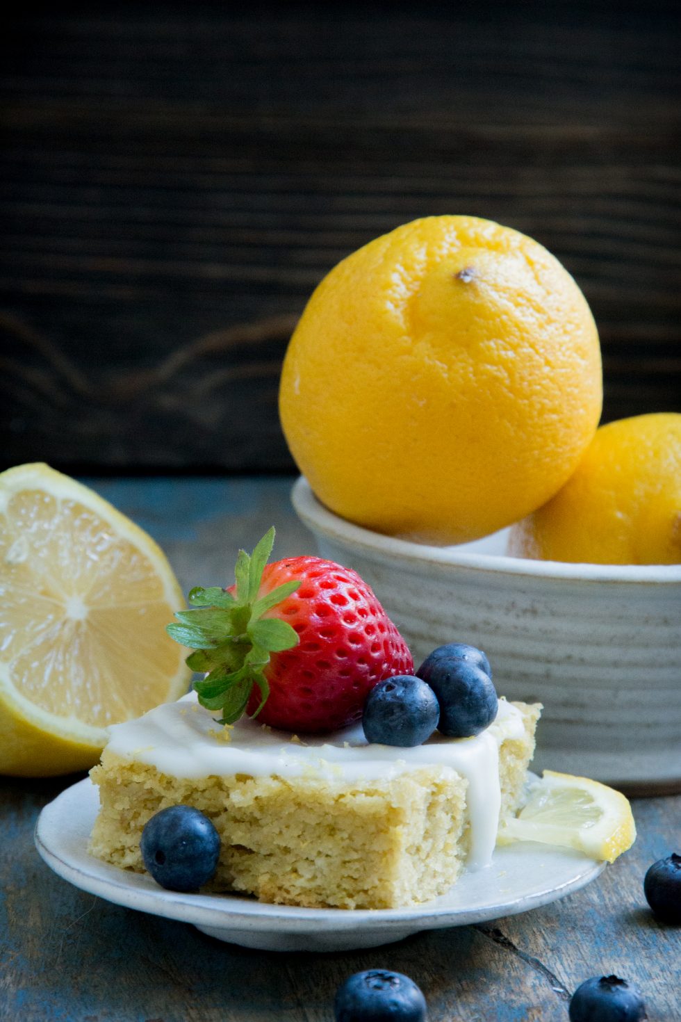 Keto Lemon Cake - Simply So Healthy