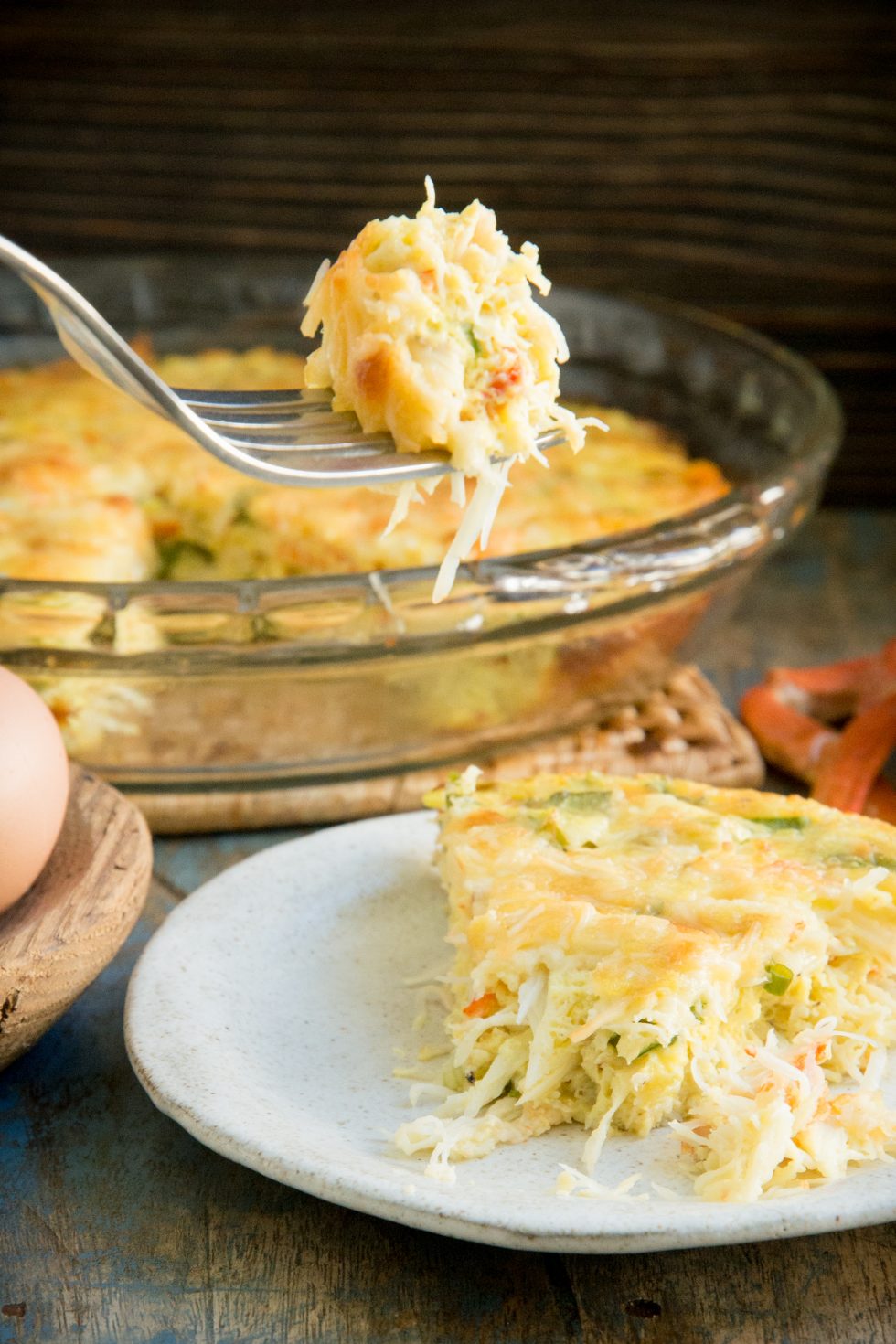 Low Carb Crustless Crab Quiche Recipe - Simply So Healthy